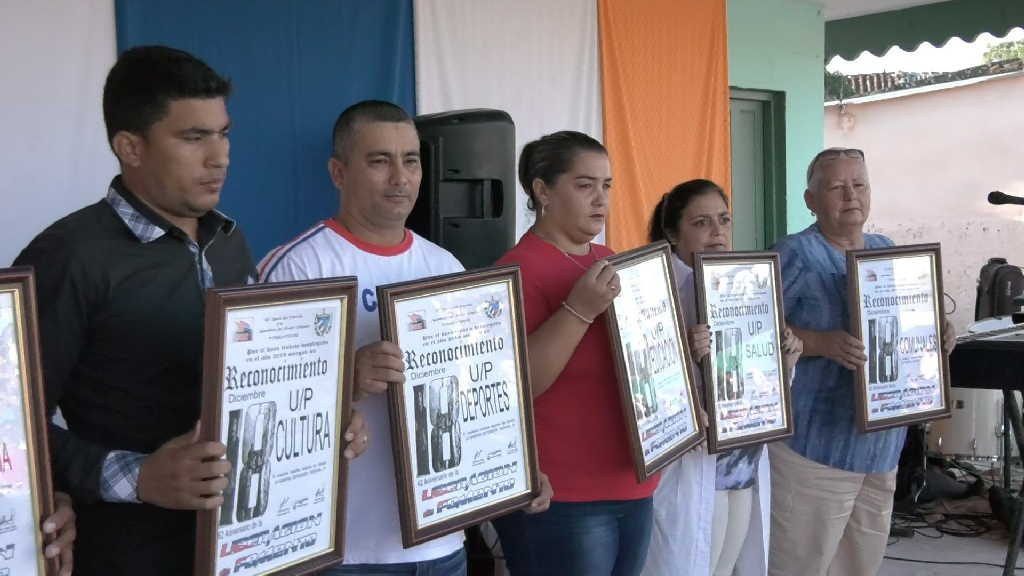 En fotos acto por la liberación de Fomento – Escambray